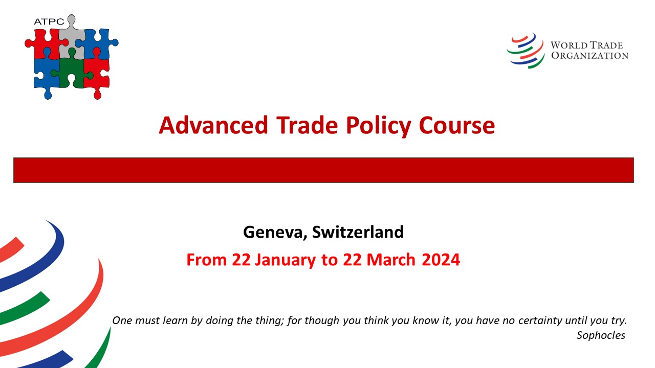 WTO e-Learning Platform: All courses